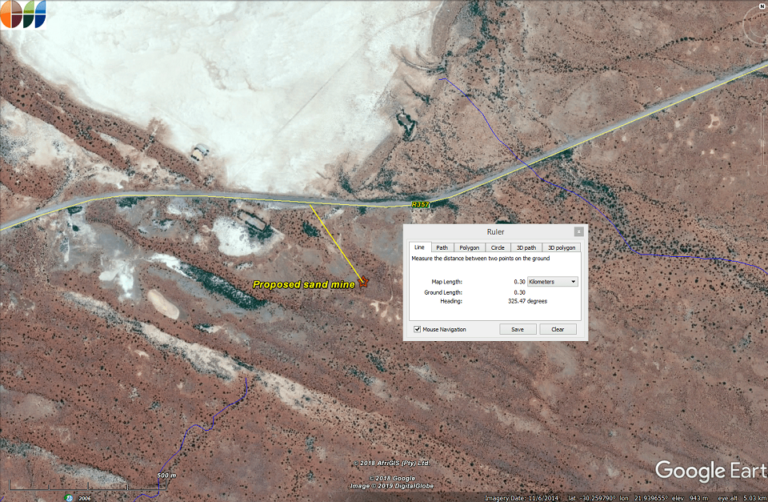 Water Governance Assessment (NWA s21(c)&(i)) for sand-mine activity by ...